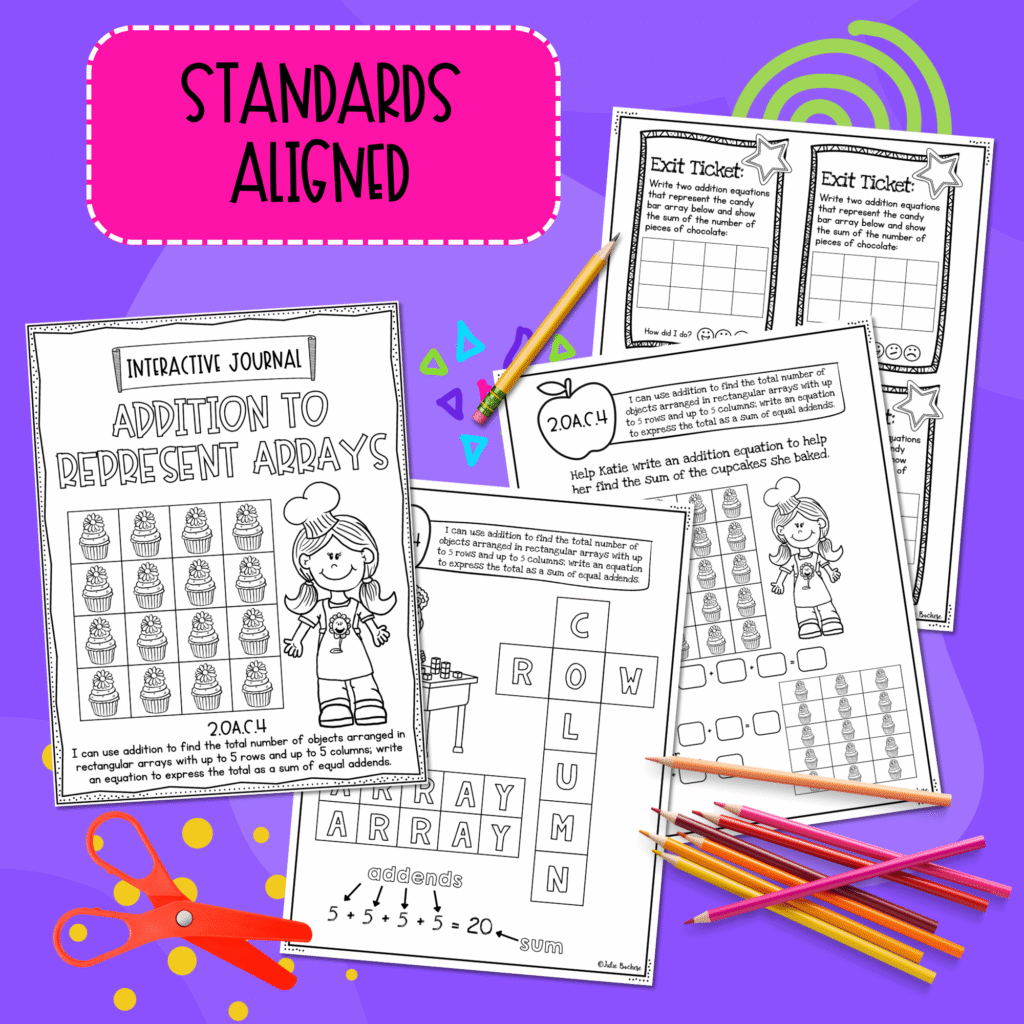 2nd Grade Math Interactive Journal Bundle - All Common Core Standards ...