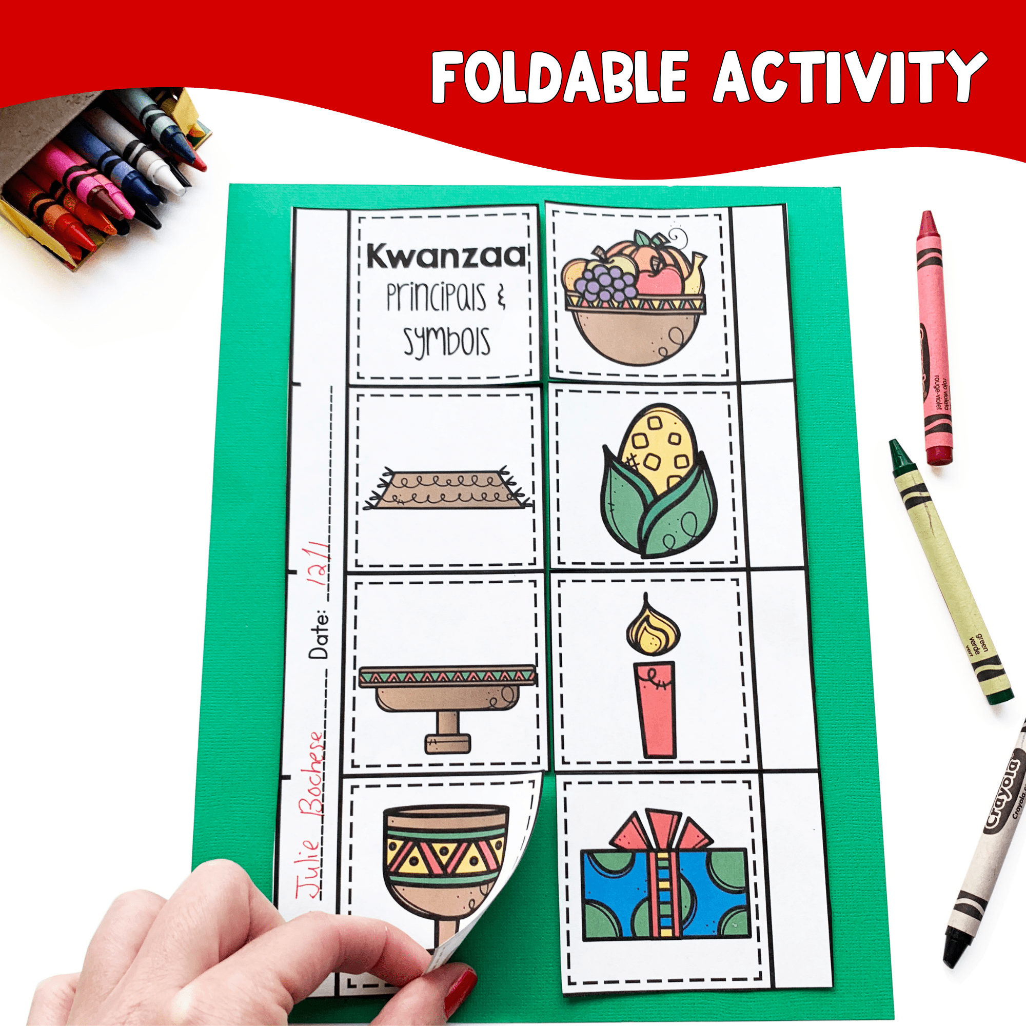 Kwanzaa Differentiated Reading and Writing Activities | MagiCore