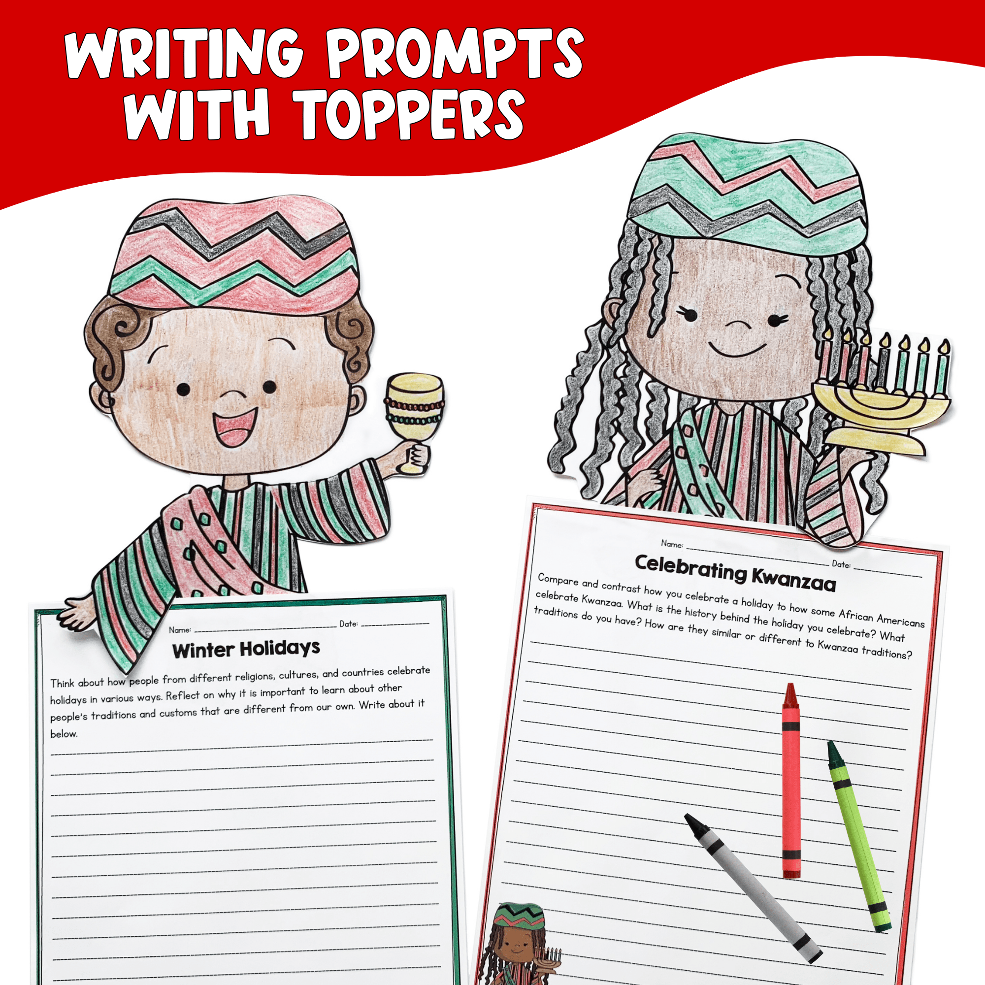 Kwanzaa Differentiated Reading and Writing Activities | MagiCore