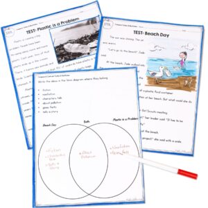 compare fiction and nonfiction 1st grade| rl.1.5 google slides