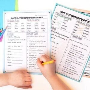 Phonics & Spelling 2nd Grade Word Work Differentiated Unit | MagiCore