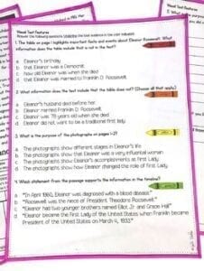 Nonfiction Text Features 4th Grade| MagiCore