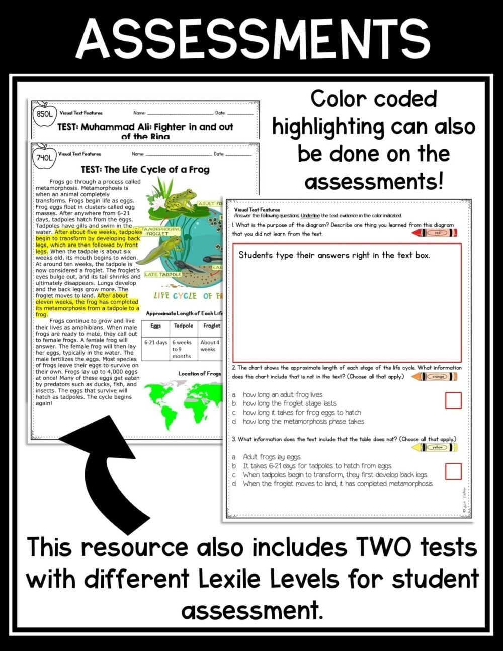 Nonfiction Text Features 4th Grade| MagiCore