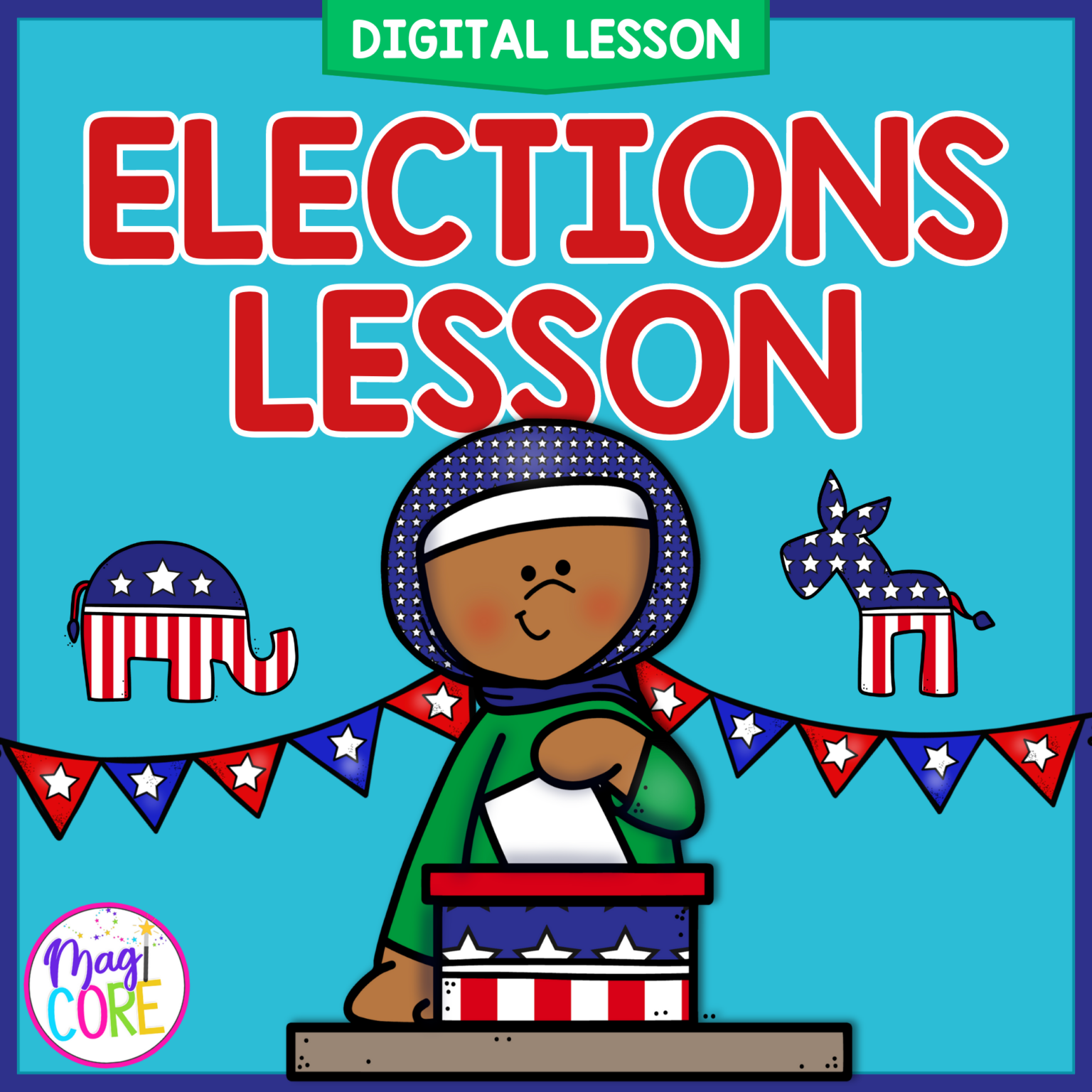 2024 Election Lesson Social Studies Digital Resource Activity | MagiCore