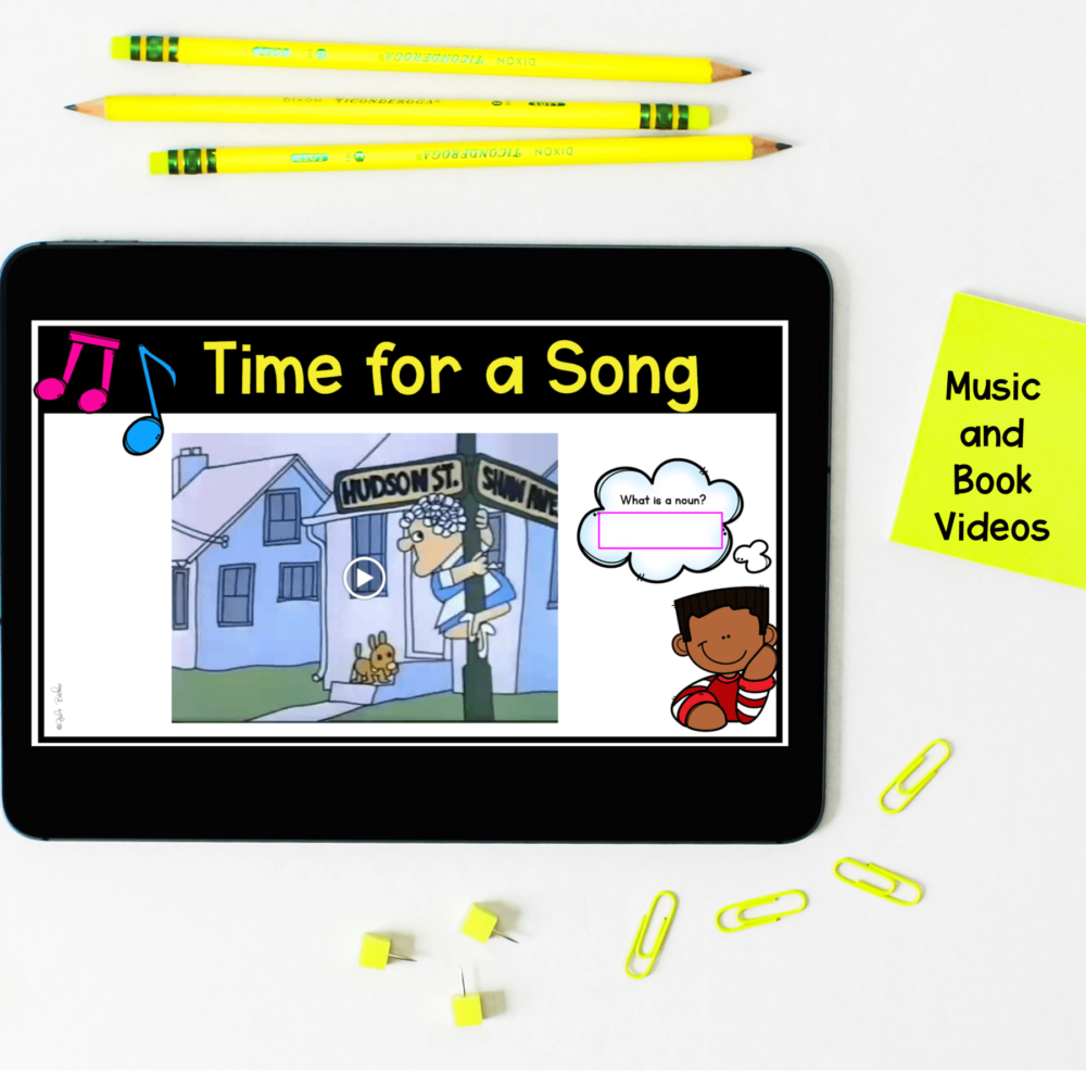 Nouns Digital Activities for Google Slides Distance Learning | MagiCore