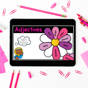 Adjectives Digital Activities for Google Slides Distance Learning ...