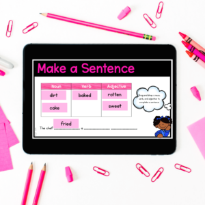 Adjectives Digital Activities for Google Slides Distance Learning ...