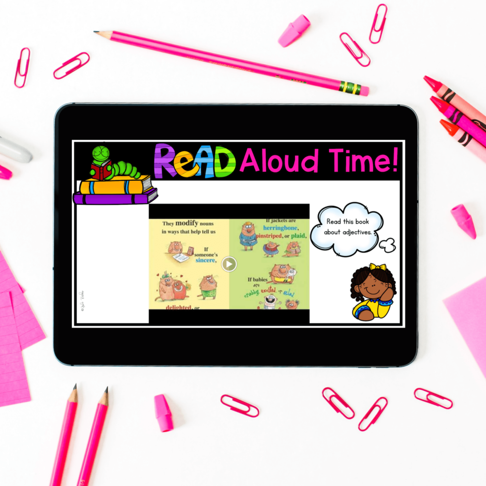 Adjectives Digital Activities for Google Slides Distance Learning ...