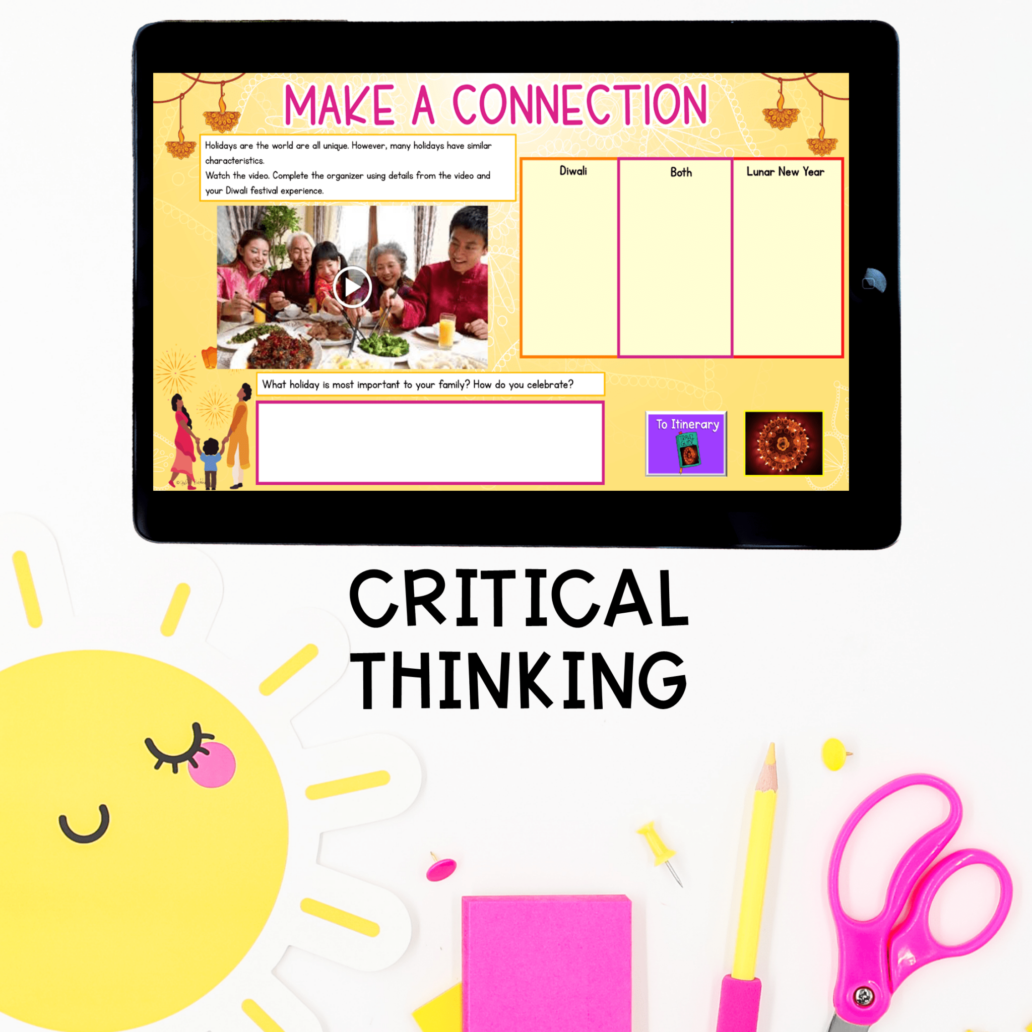 Virtual Field Trip India for Diwali Digital Resource Activities| MagiCore