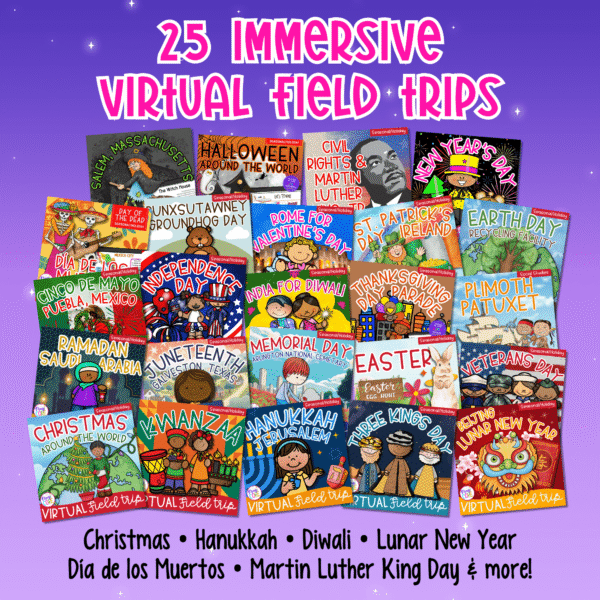Holidays for the Year Virtual Field Trip Bundle | MagiCore