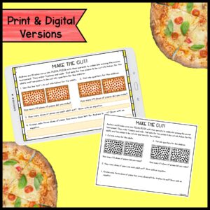 Pizza Fractions Project Learning 1st Grade | Magicore