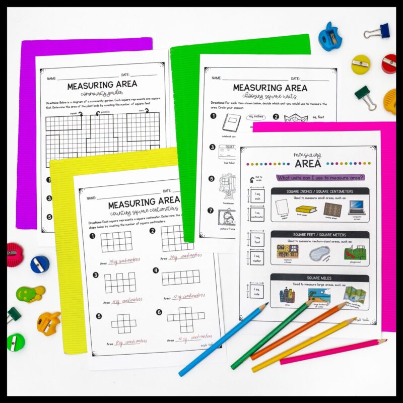 Measuring Area in Square Units 3.MD.C.6 | Magicore