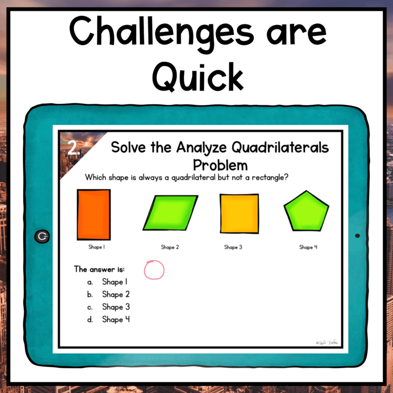 Catch the Bandit Geometry Escape Room - 3rd Grade | MagiCore