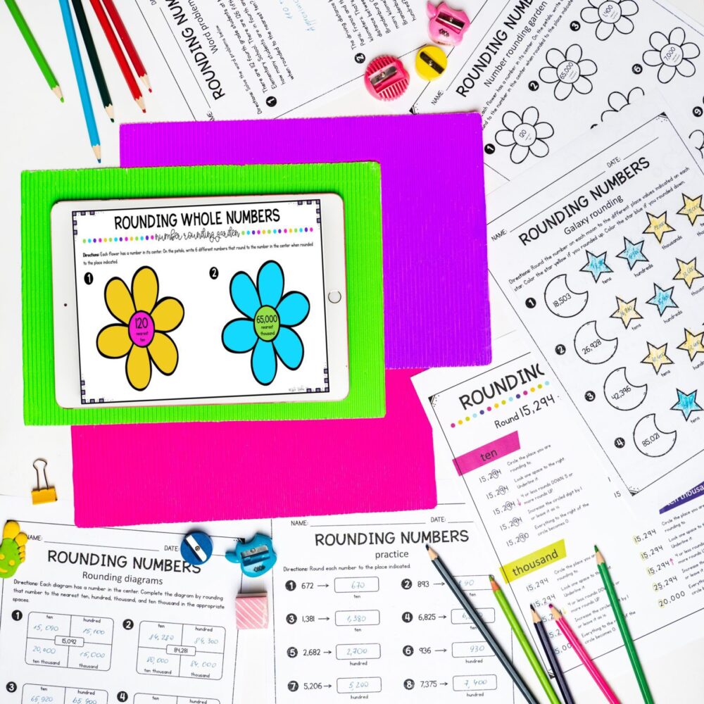 Rounding Whole Numbers 4th Grade | MagiCore