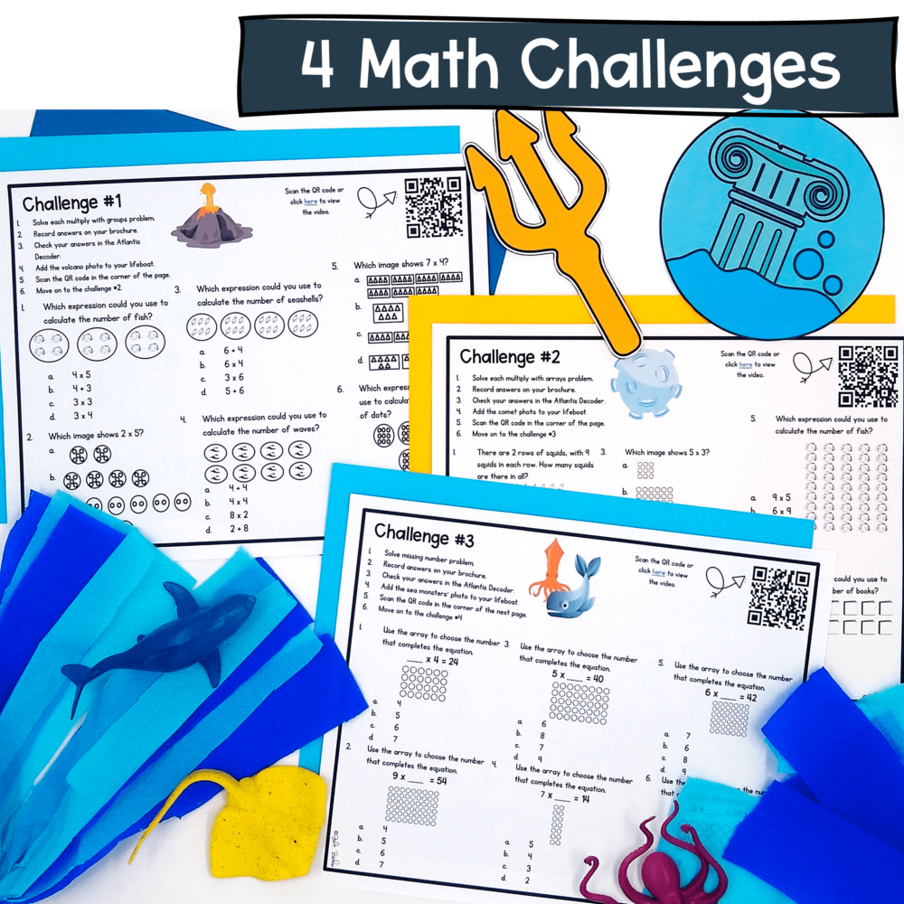 Whole Number Products - 3rd Grade Math Escape Room | MagiCore