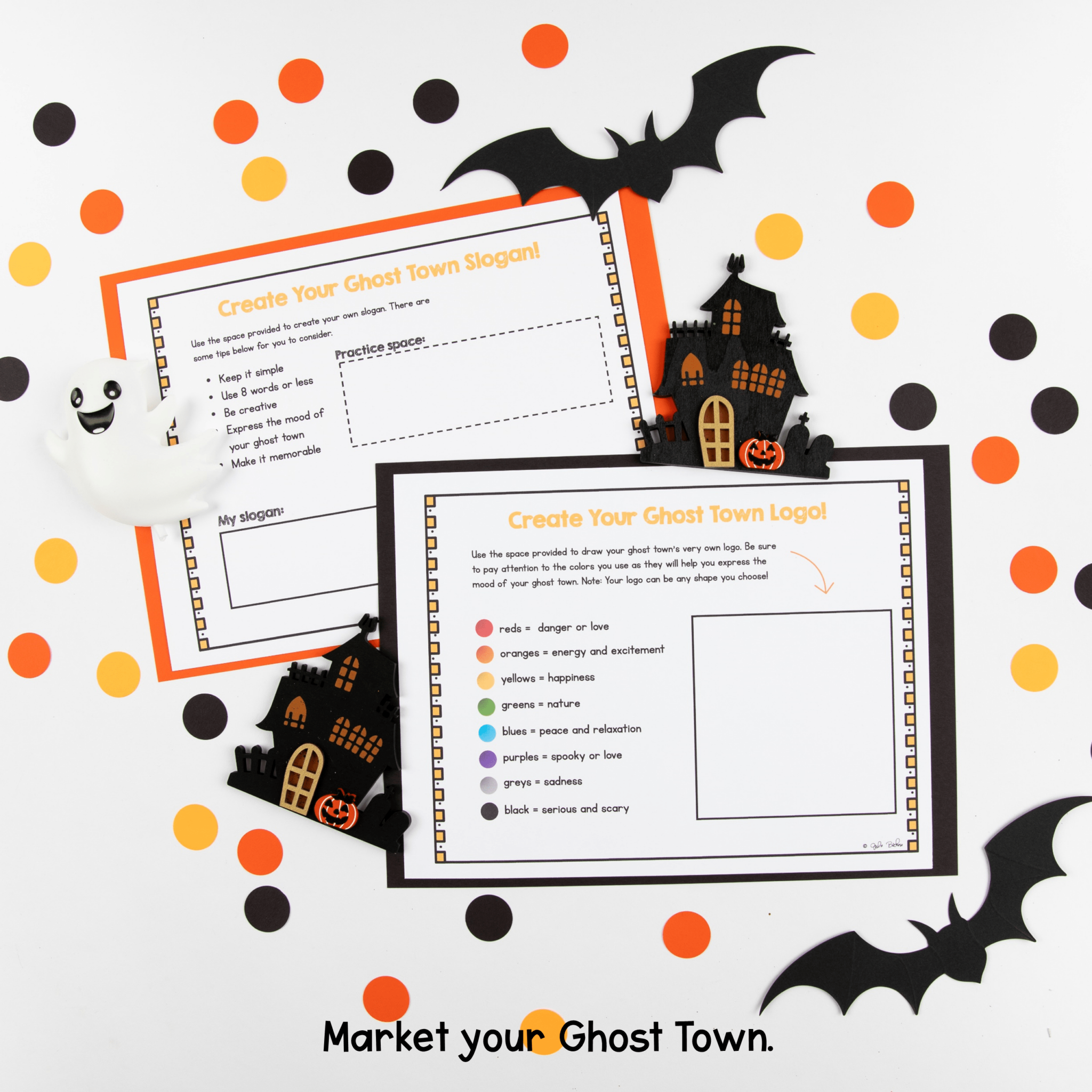 Ghost Town Attraction Project Based Learning - 2nd-5th Grade | MagiCore