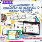 Properties of Operations- 3rd Grade Math Task Cards - 3.OA.B.5 | MagiCore
