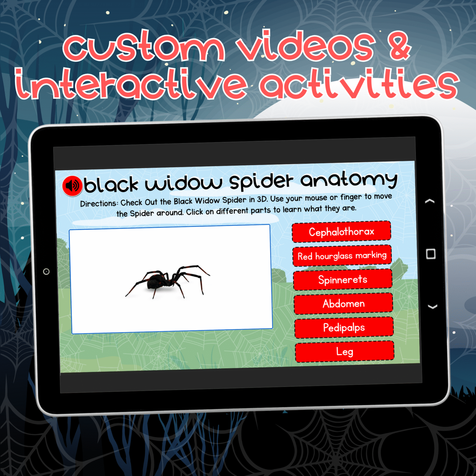 Creepy & Spooky Animals Digital Lessons Bundle Halloween | MagiCore