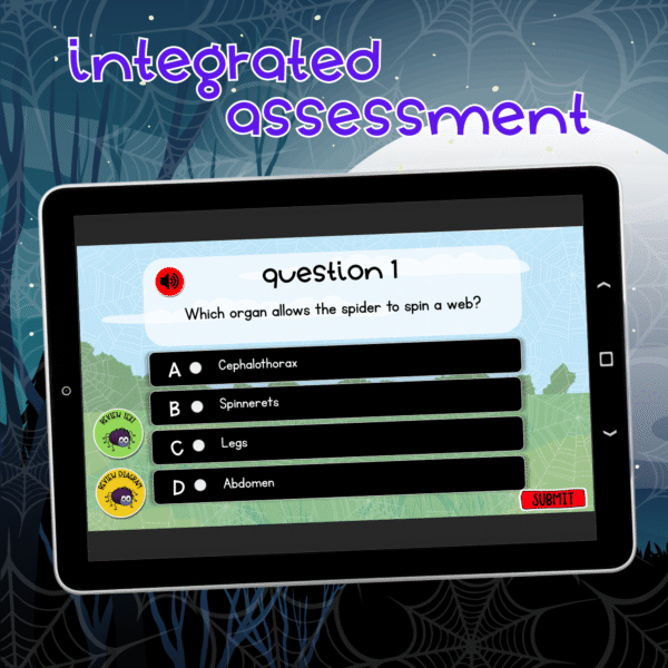 Creepy & Spooky Animals Digital Lessons Bundle Halloween | MagiCore
