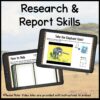 Savanna Animals Digital Research WebQuest BUNDLE - 2nd-5th Grade | MagiCore