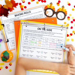 Thanksgiving Feast - Project Based Learning - 2nd Grade Math | MagiCore
