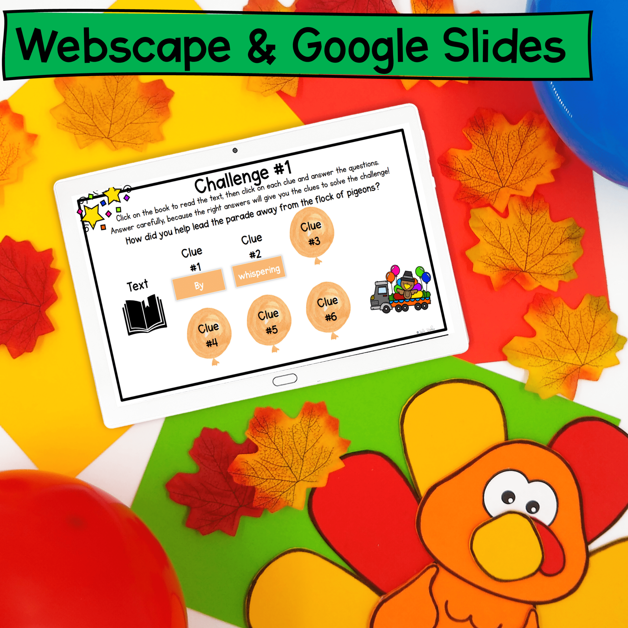 Thanksgiving Day Parade Escape Room - 2nd & 3rd Grade | MagiCore