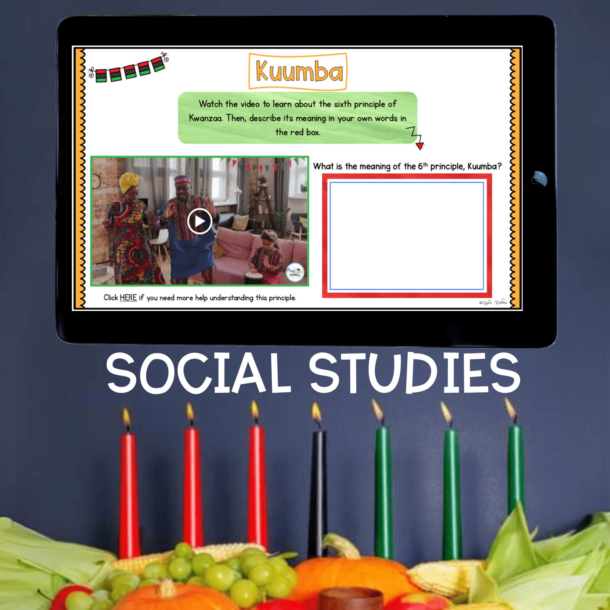Virtual Field Trip: Kwanzaa - Google Slides & Seesaw | MagiCore