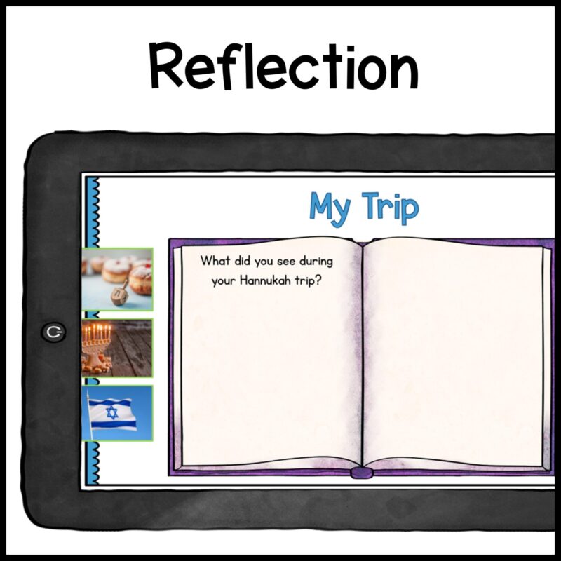 Hanukkah Virtual Field Trip - Primary - Google Slides & Seesaw | Magicore
