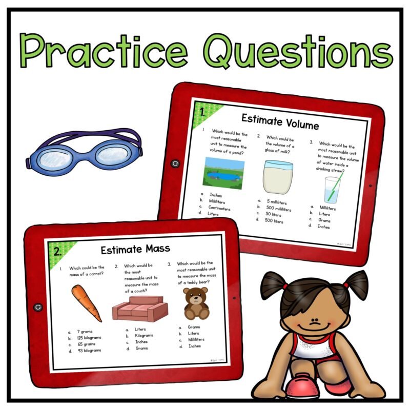 Volume & Mass 3rd Grade Math Sports Escape Room | Magicore