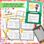 Add & Subtract within 1000 - 3rd Grade Task Cards - 3.NBT.A.2 | MagiCore