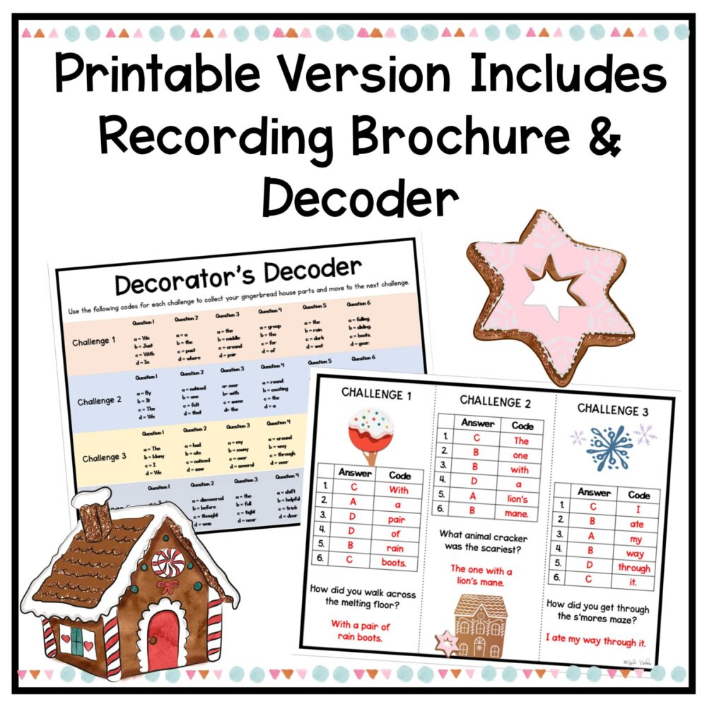 Gingerbread House Bundle - 4th-5th Grade | MagiCore