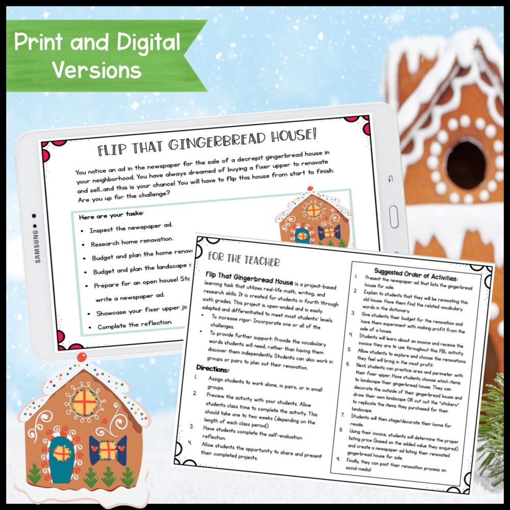 Gingerbread House Bundle - 4th-5th Grade | MagiCore