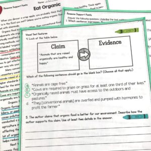 Author's Claims - 4th & 5th Grade - Ela.4.R.2.4/5.R.2.4 | MagiCore