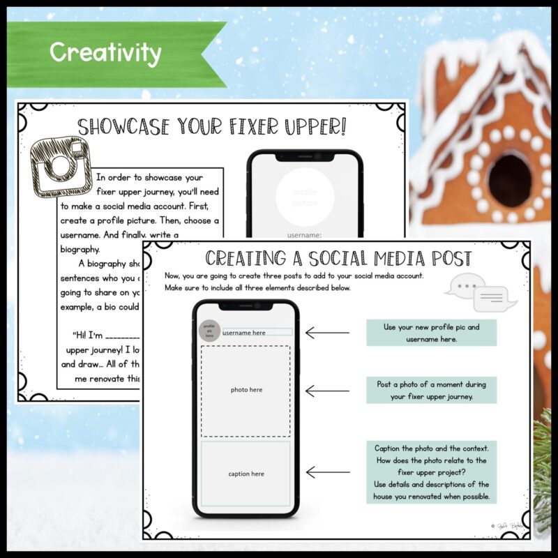 Gingerbread House Bundle - 2nd-3rd Grade | Magicore