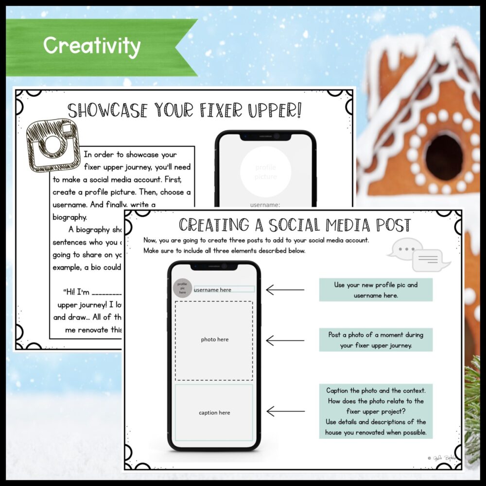Gingerbread House Bundle - 4th-5th Grade | MagiCore