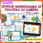 Understand Fractions - 3rd Grade Math Task Cards - 3.NF.A.1 | MagiCore
