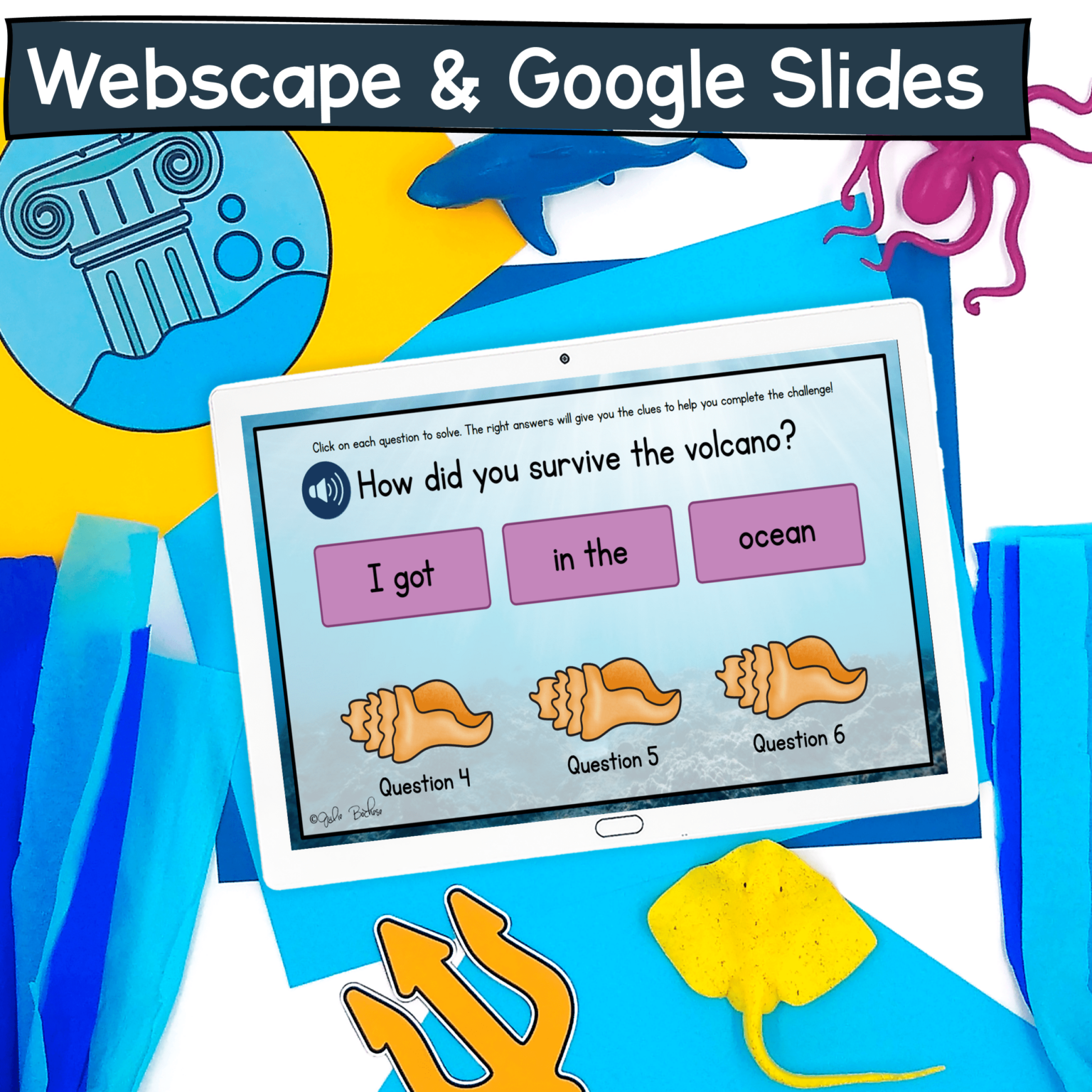 Multiplicative Comparison 4th Grade Atlantis Escape Room | MagiCore