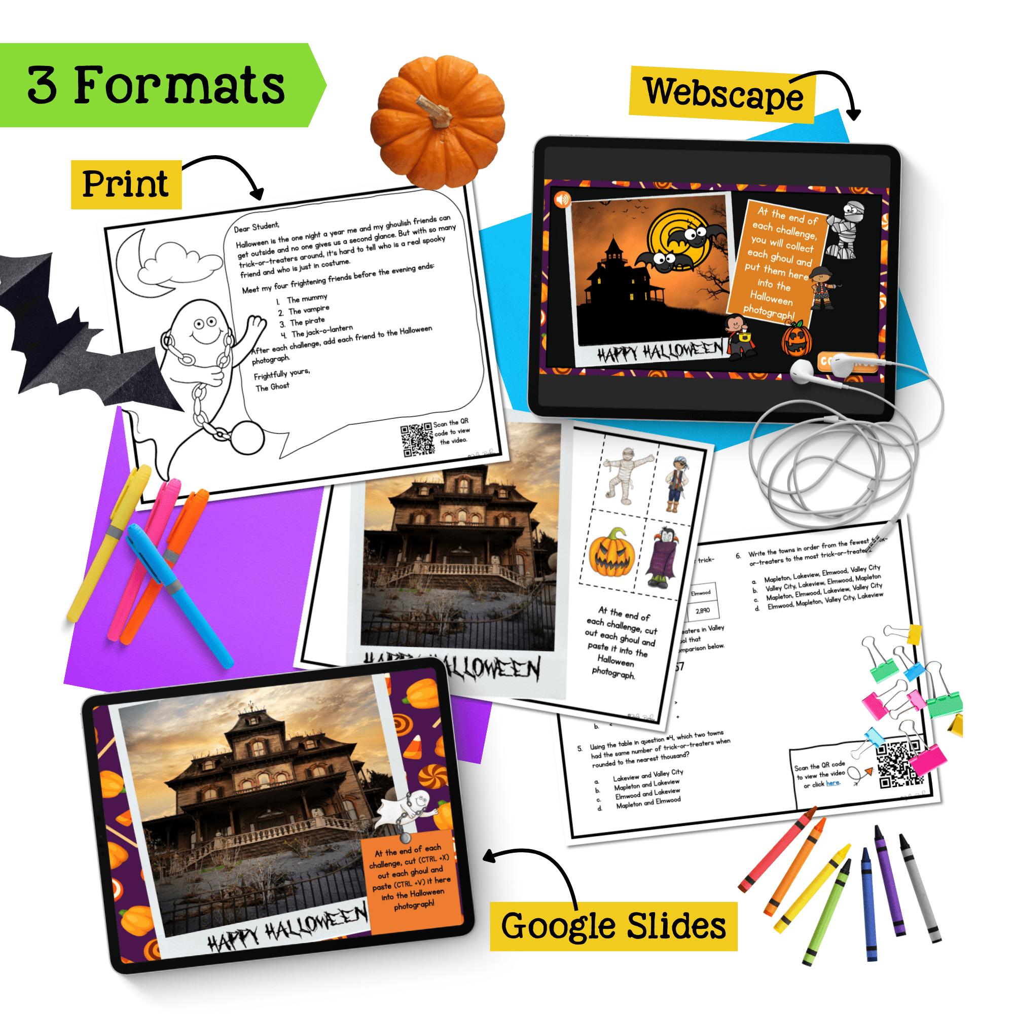 Holiday Math Escape Room Bundle - 4th Grade | MagiCore