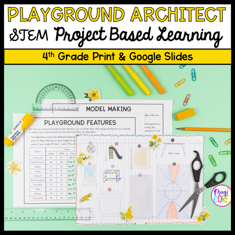 Playground Architect - Project Based Learning - 4th Grade Math | MagiCore