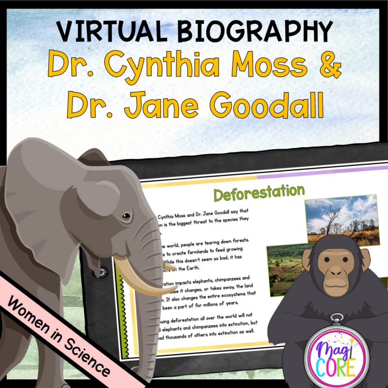 Virtual Biography: Dr. Cynthia Moss & Dr. Jane Goodall | Magicore