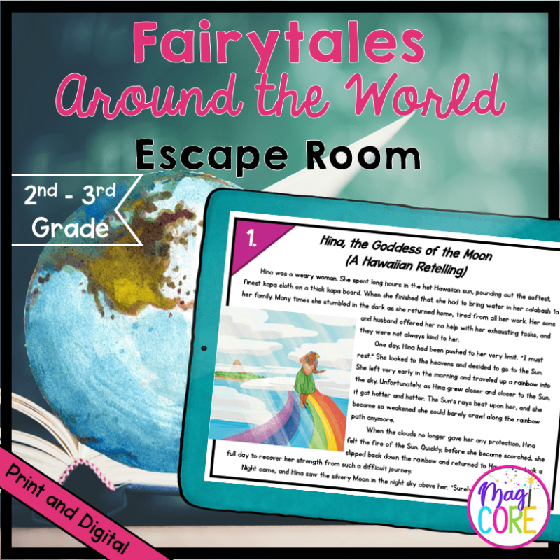 Fairytales Reading Escape Room & Webscape™ - 2nd & 3rd | Magicore