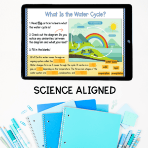 Virtual Field Trip The Water Cycle Digital Resource Science Activity ...