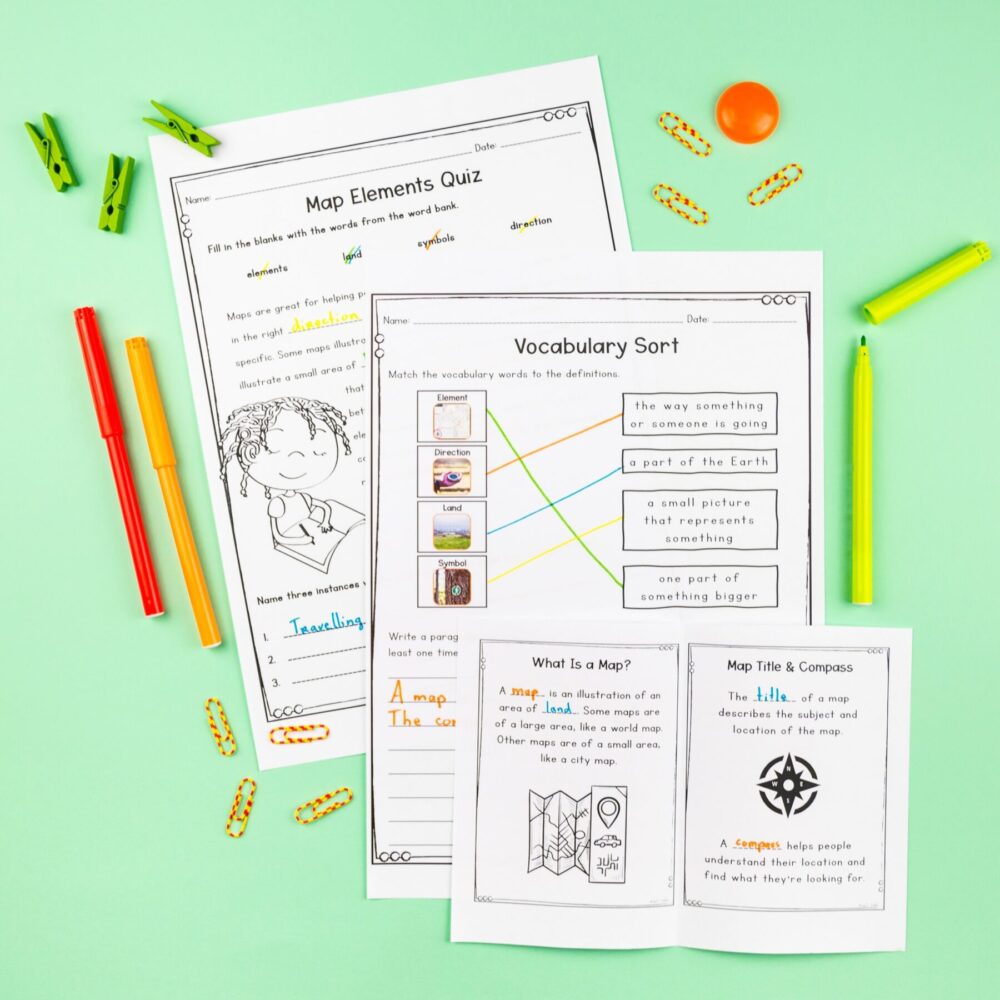 Geography Unit 1: Map Elements | MagiCore