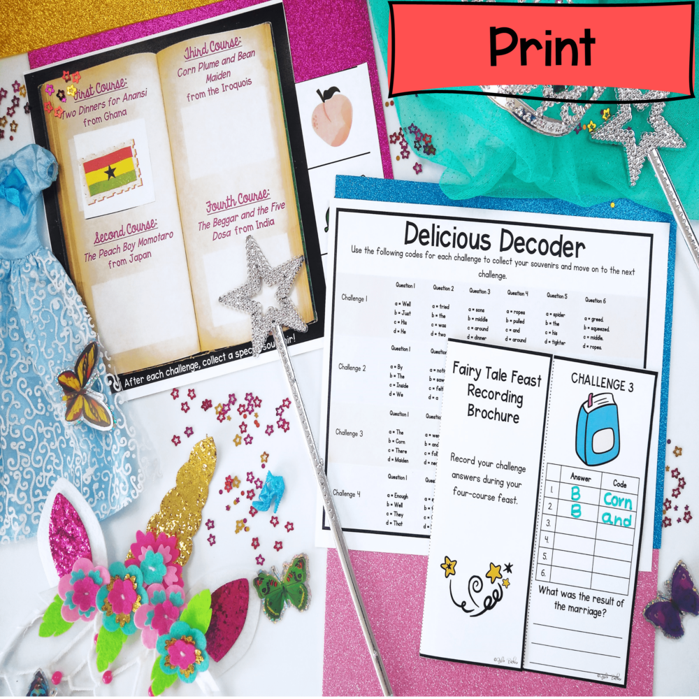 Fairytales Reading Escape Room & Webscape™ - 2nd & 3rd | MagiCore