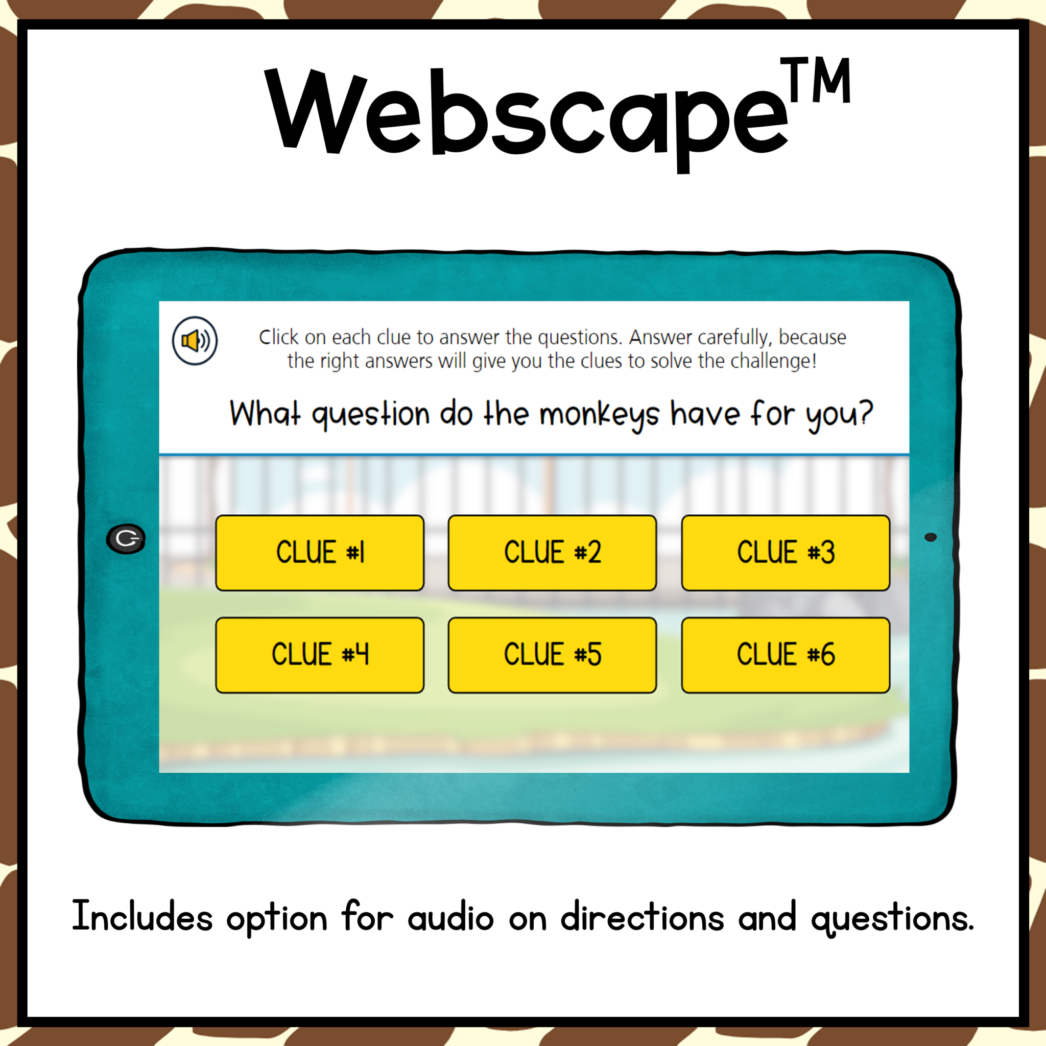 Measurement Conversions - 4th Grade Math Zoo Escape Room | MagiCore
