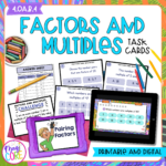 Multi-Step Word Problems - 4th Math Task Card - 4.OA.A.3 | MagiCore