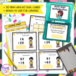 Multi-Digit Multiplication - 4th Grade Math Task Cards - 4.NBT.B.5 ...