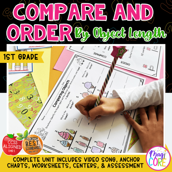 Compare and Order by Length - 1st Grade Math | MagiCore