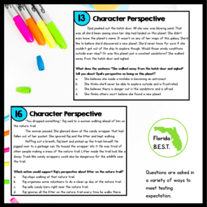 Florida BEST Reading Task Card Bundle 2nd Grade | MagiCore