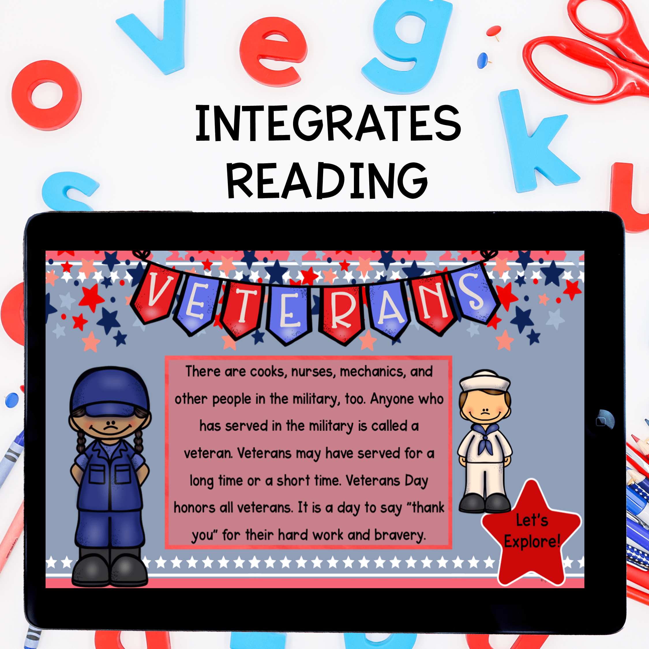 Virtual Field Trip Veterans Day 1st Grade | MagiCore
